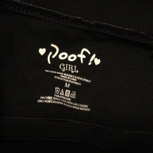 Poof! | Shirts & Tops | Poof Girl Camisole Black | Poshmark